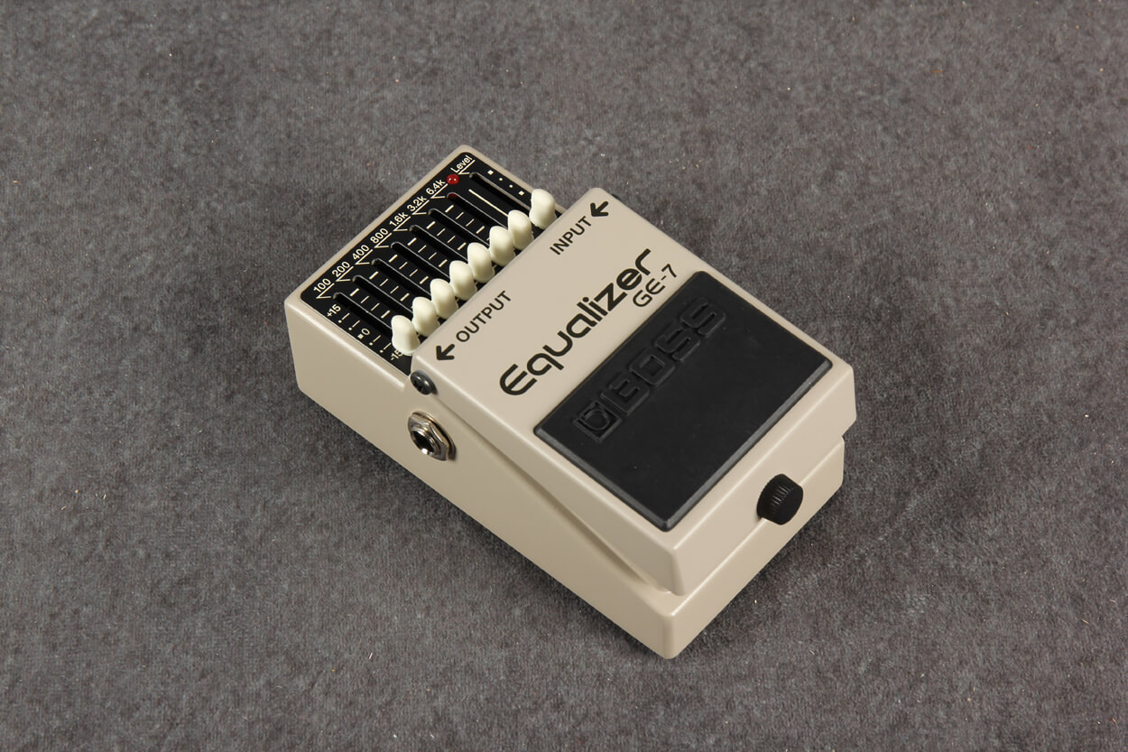 Boss GE-7 Graphic Equalizer Pedal 2nd Hand | Rich Tone Music