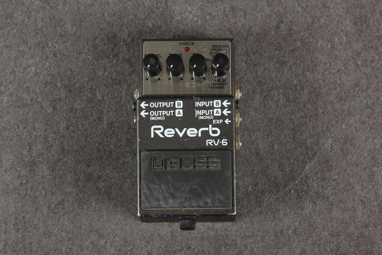 Boss RV-6 Reverb Pedal 2nd Hand | Rich Tone Music
