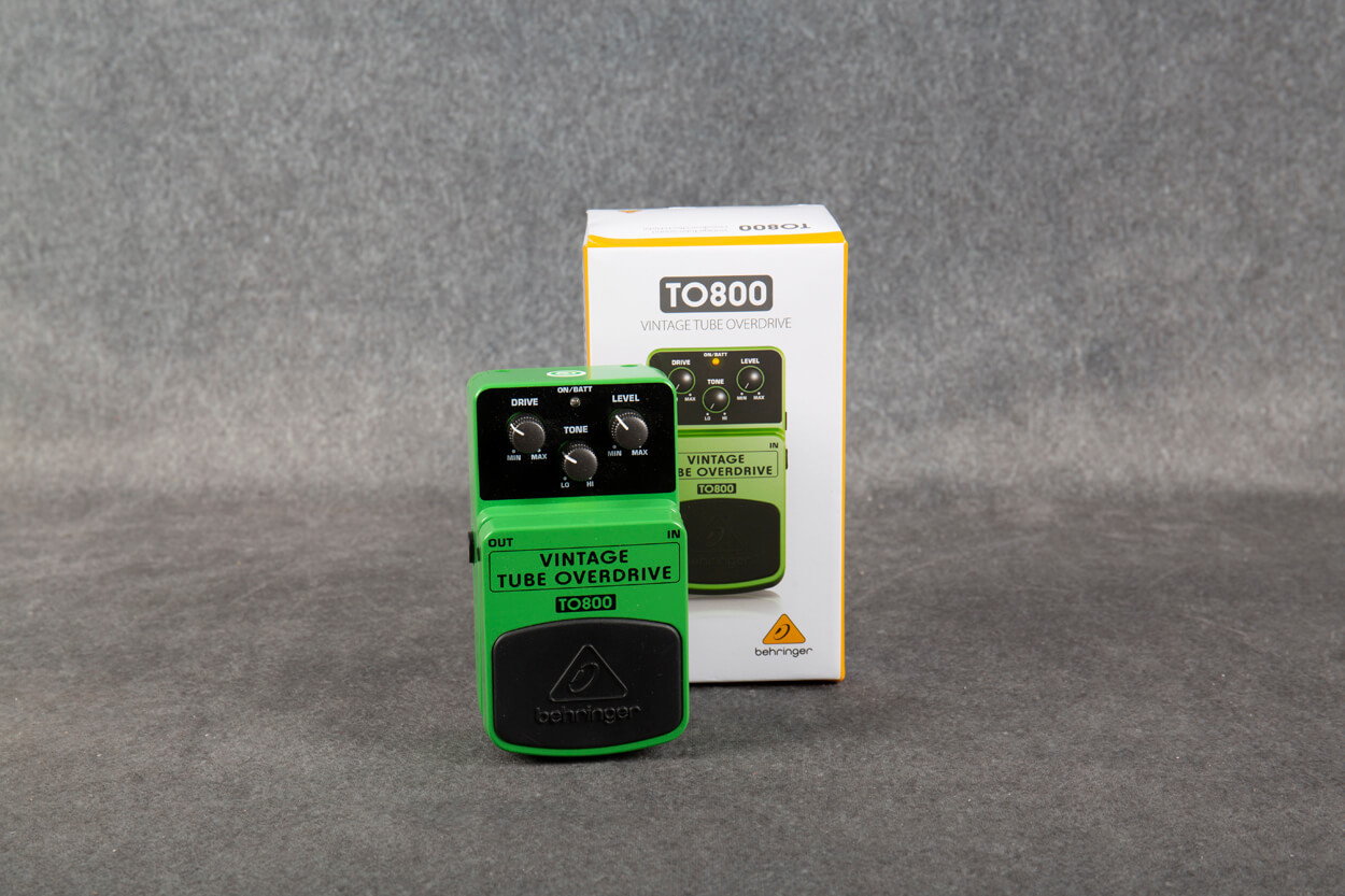 Behringer TO800 Vintage Tube Overdrive Pedal 2nd Hand | Rich Tone Music