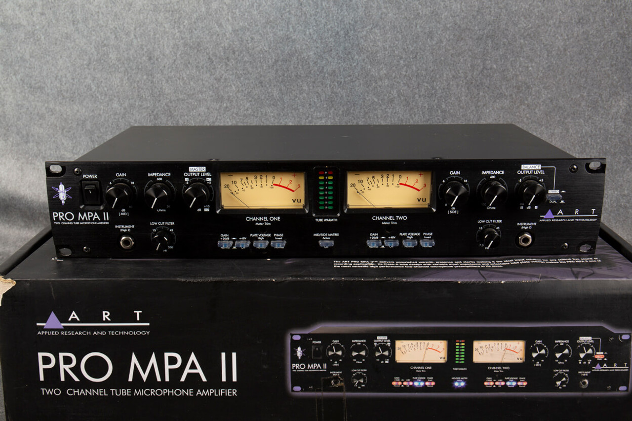 ART Pro MPA II 2-Channel Tube Mic Preamp 2nd Hand | Rich Tone Music