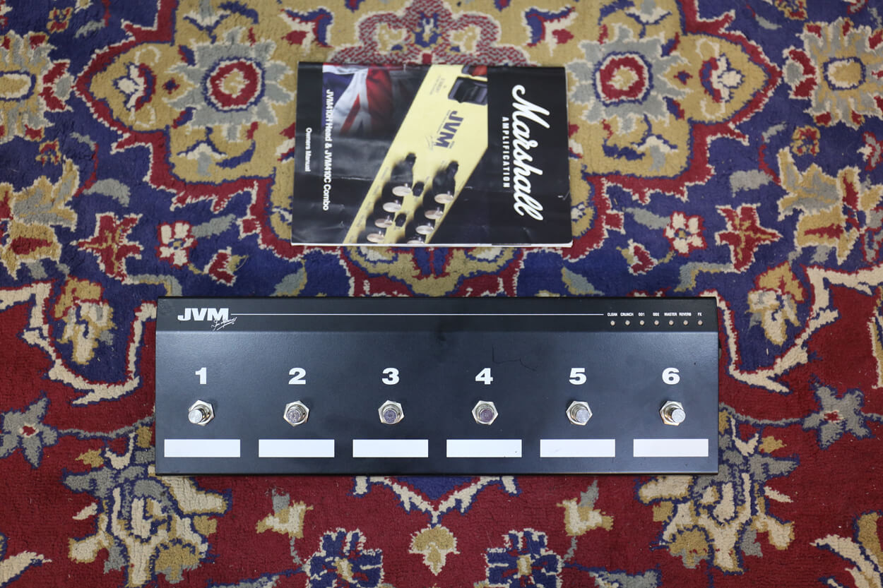 Marshall JVM 410H Valve Head Footswitch 2nd Hand | Rich Tone Music