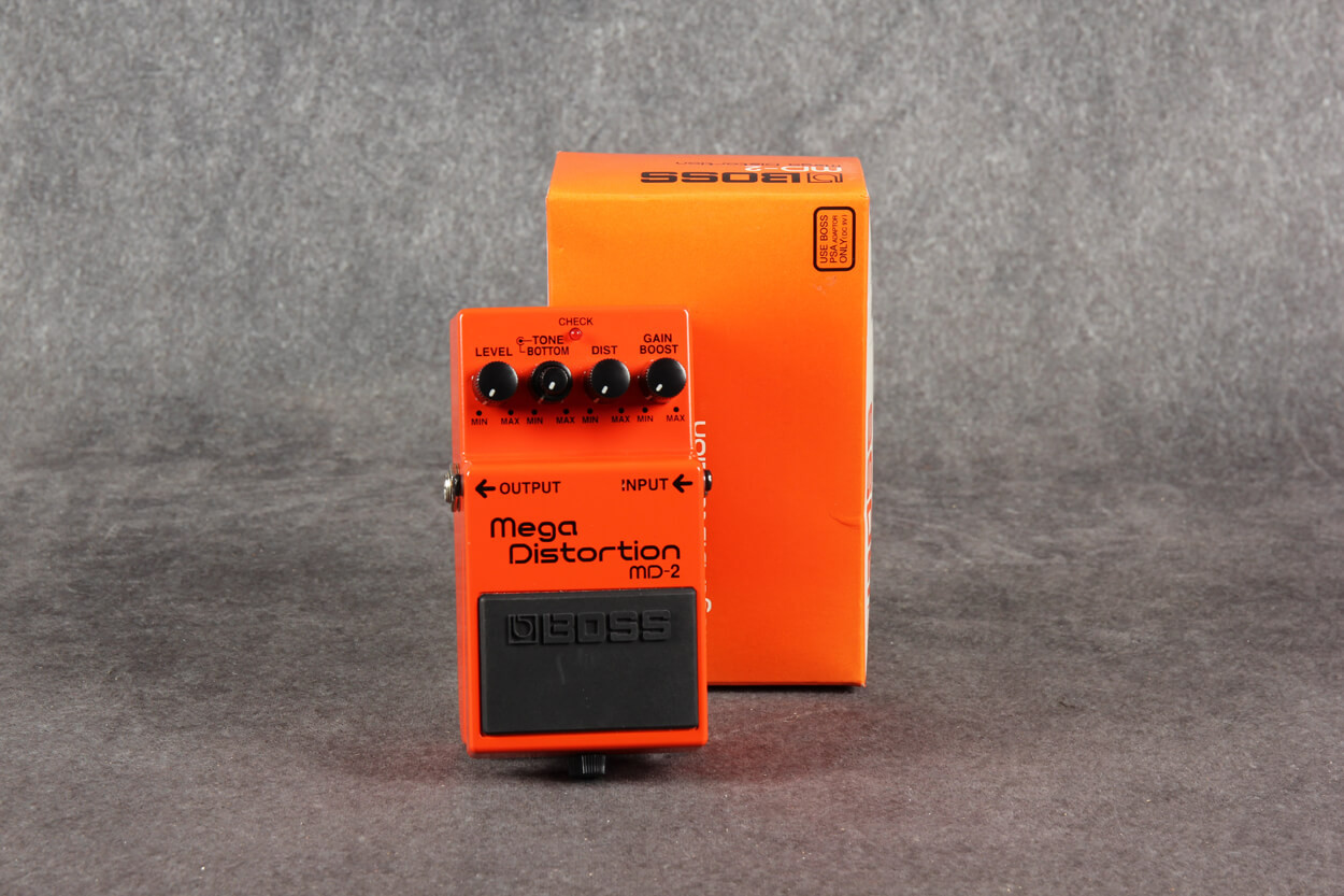 Boss MD-2 Mega Distortion Pedal 2nd Hand | Rich Tone Music