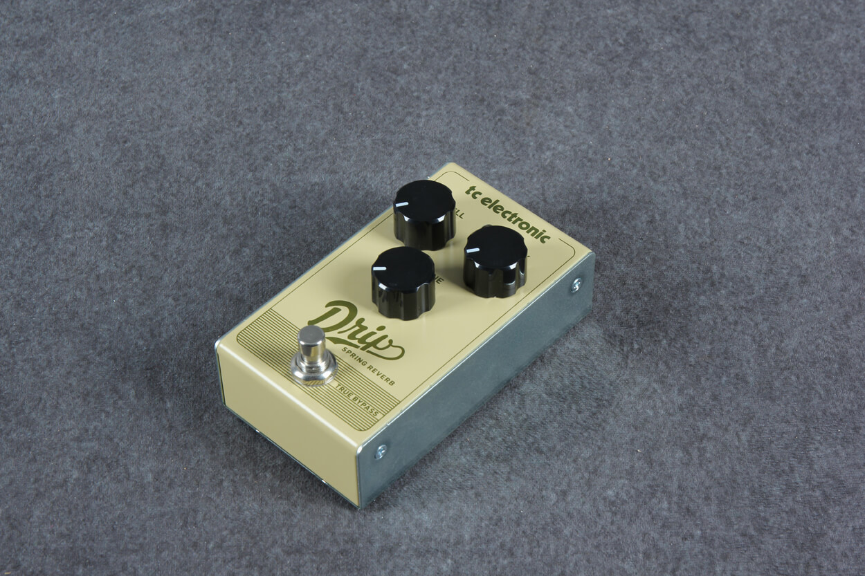 TC Electronic Drip Spring Reverb Pedal 2nd Hand | Rich Tone Music