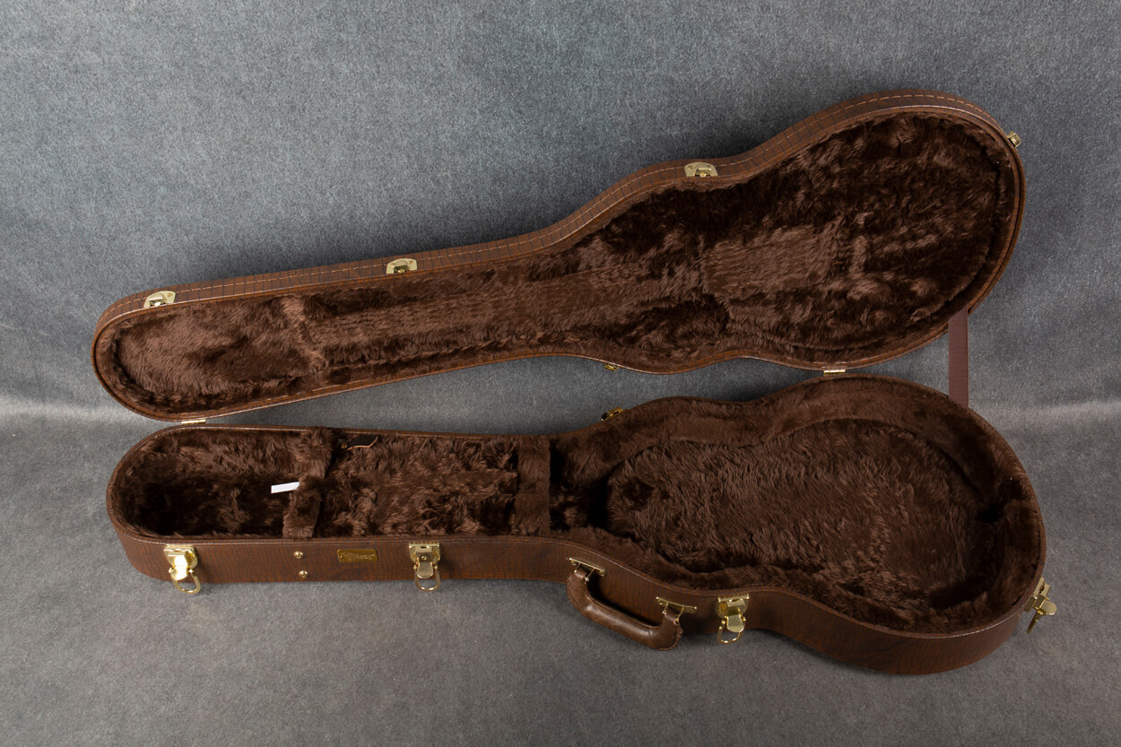 Gibson Custom Shop Brown Hard Case for Les Paul Double Cut 2nd Hand ...