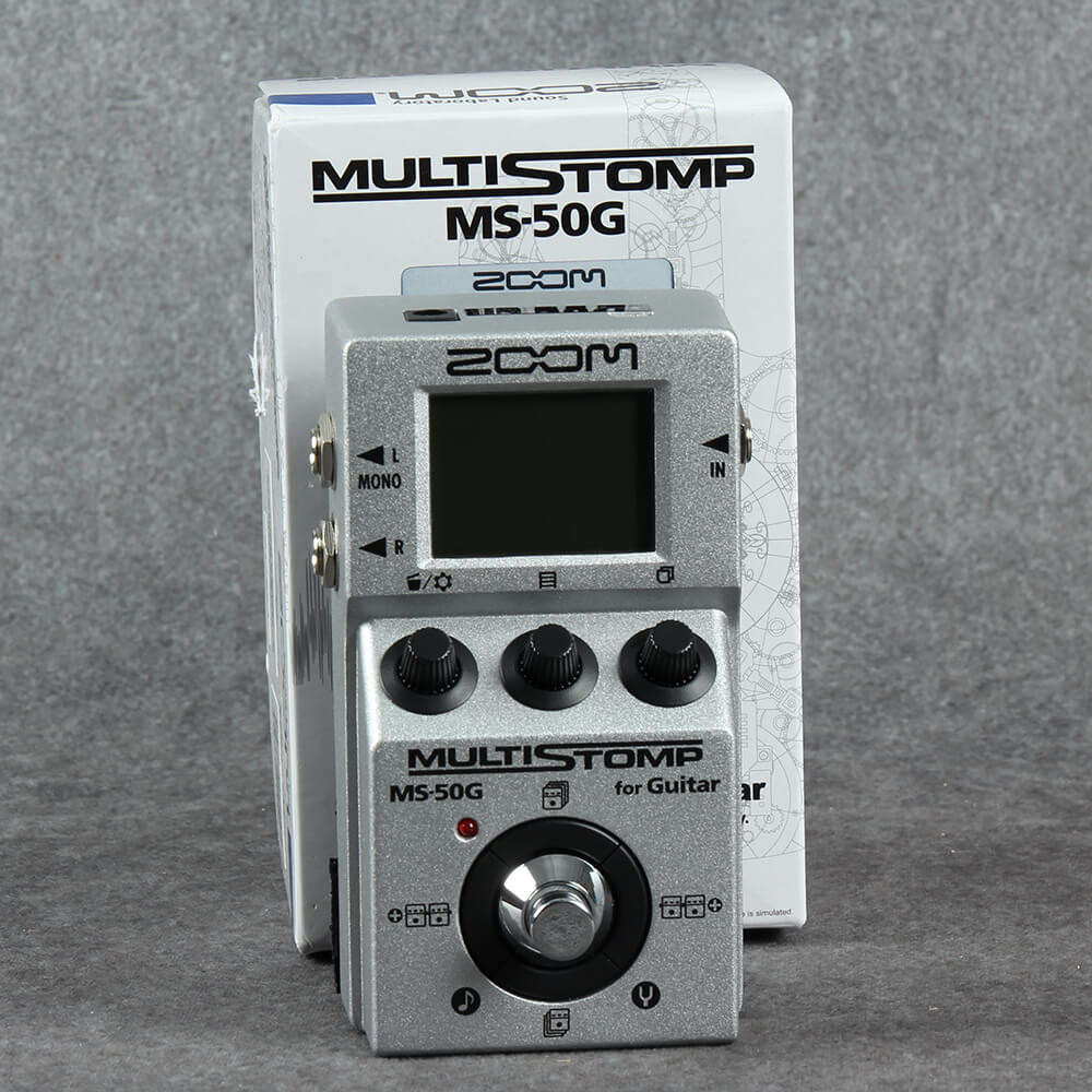 Zoom MS-50G MultiStomp Multi-Effects Pedal 2nd Hand | Rich Tone Music