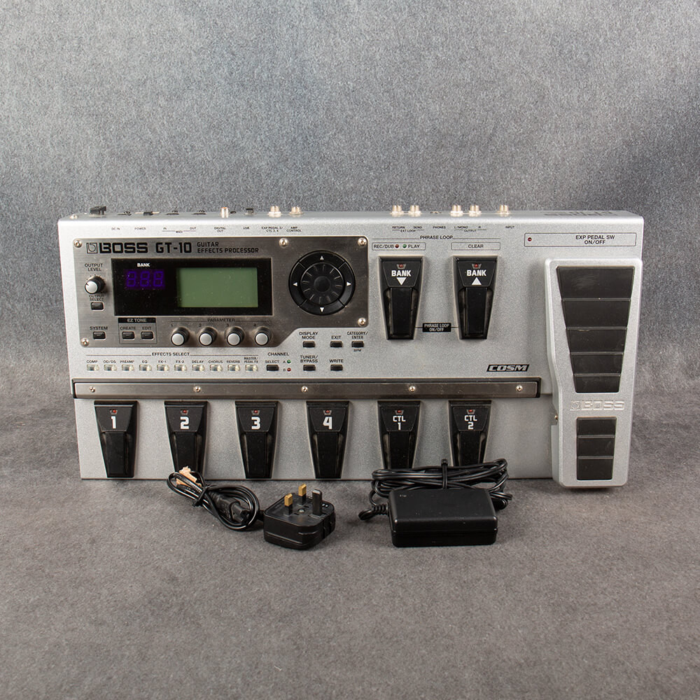 Boss GT-10 Guitar Effects Processor 2nd Hand | Rich Tone Music