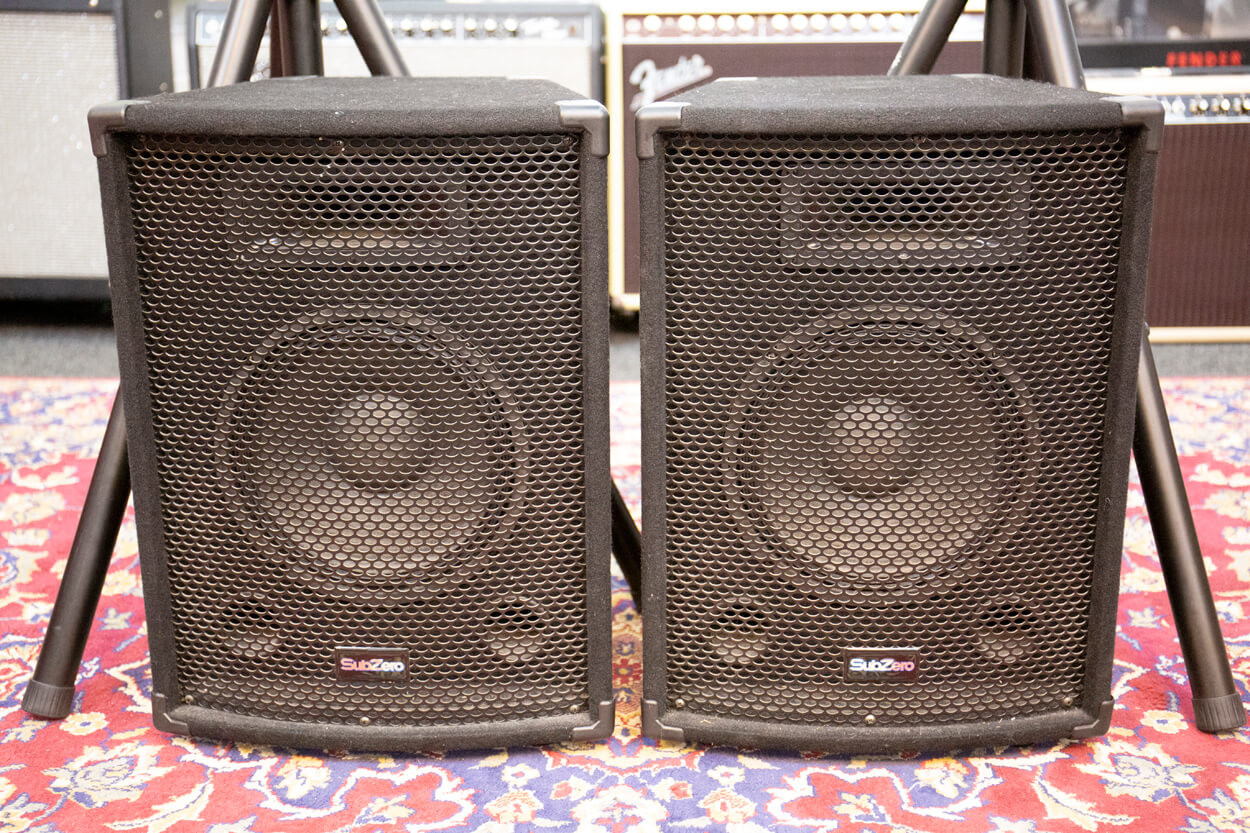 Sub Zero PA System Stands 2nd Hand | Rich Tone Music