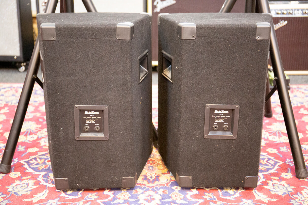 Sub Zero PA System Stands 2nd Hand | Rich Tone Music