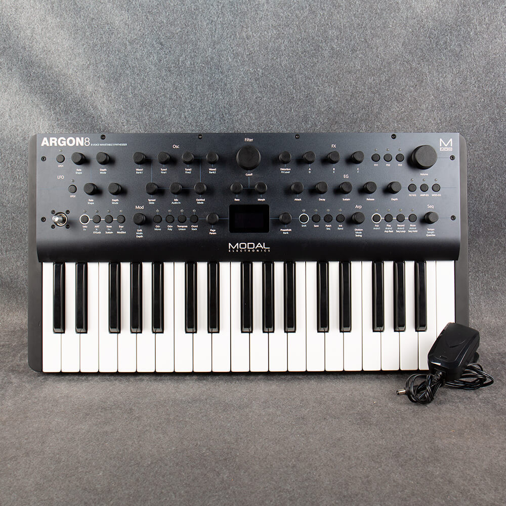 Modal Electronics Argon8 Wavetable Synth with PSU 2nd Hand | Rich Tone ...