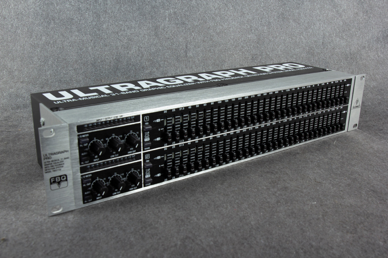 Behringer Ultragraph Pro Equalizer 2nd Hand | Rich Tone Music