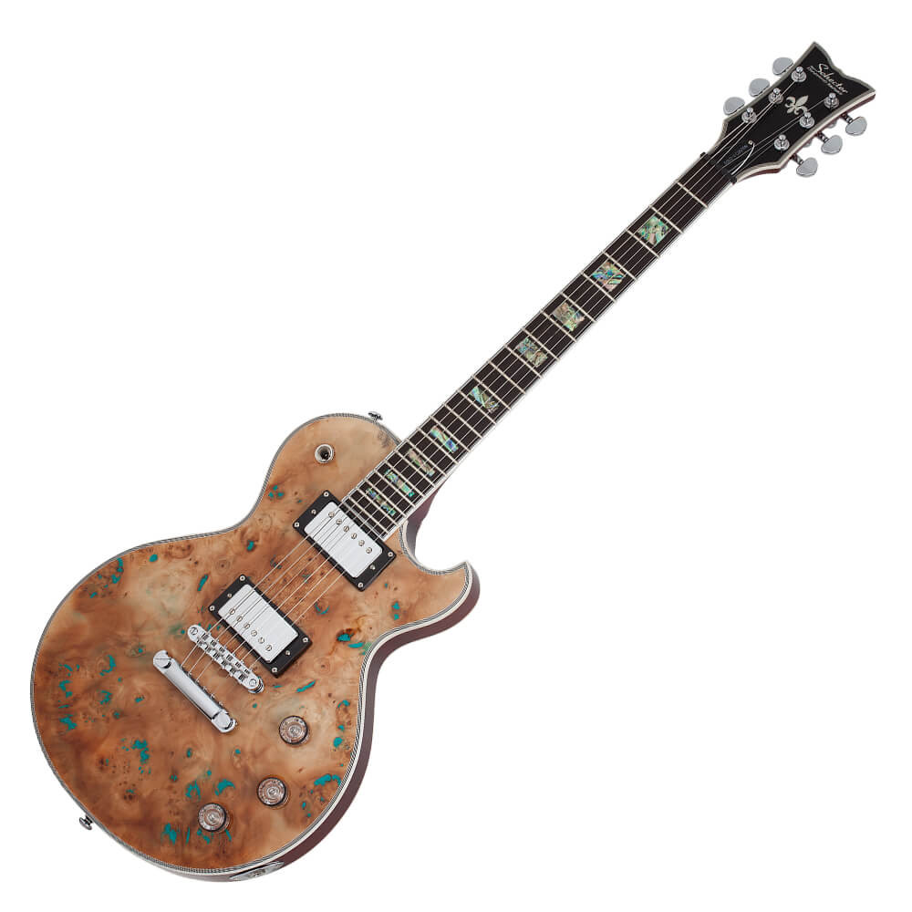 Schecter Solo II Custom - Natural Burl
