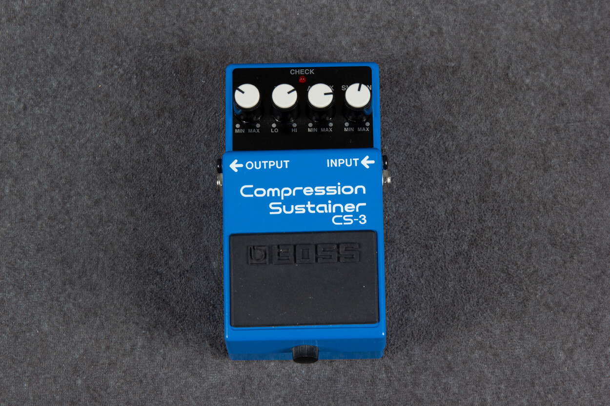Boss CS3 Compressor Sustainer Pedal 2nd Hand | Rich Tone Music