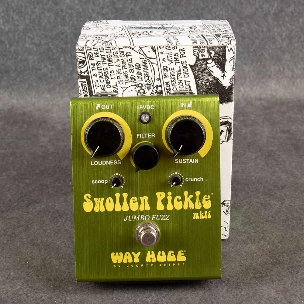Way Huge Electronics Swollen Pickle MkII Jumbo Fuzz 2nd Hand | Rich ...