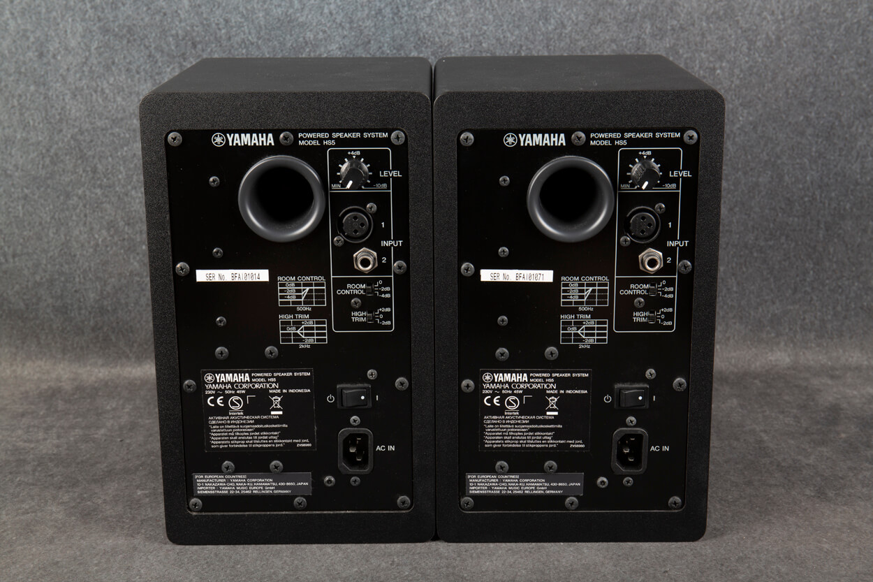 Yamaha HS5 Active Studio Monitor Pair 2nd Hand | Rich Tone Music