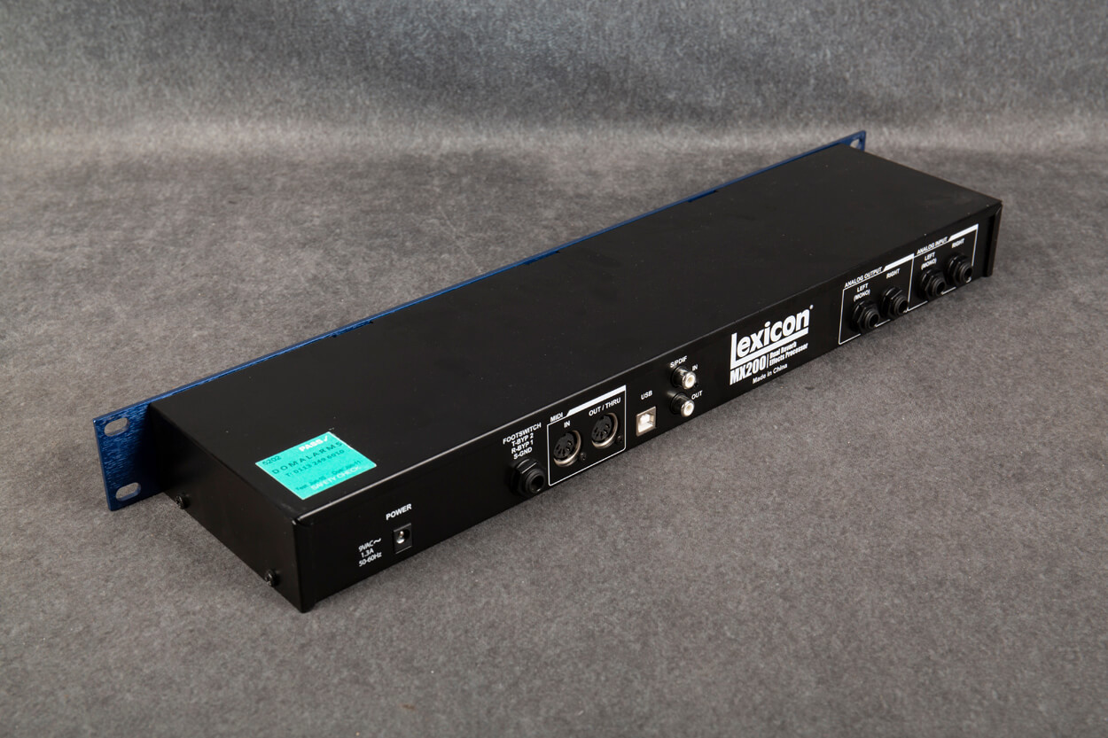 Lexicon MX200 Dual Reverb Effects Processor with PSU 2nd Hand | Rich ...