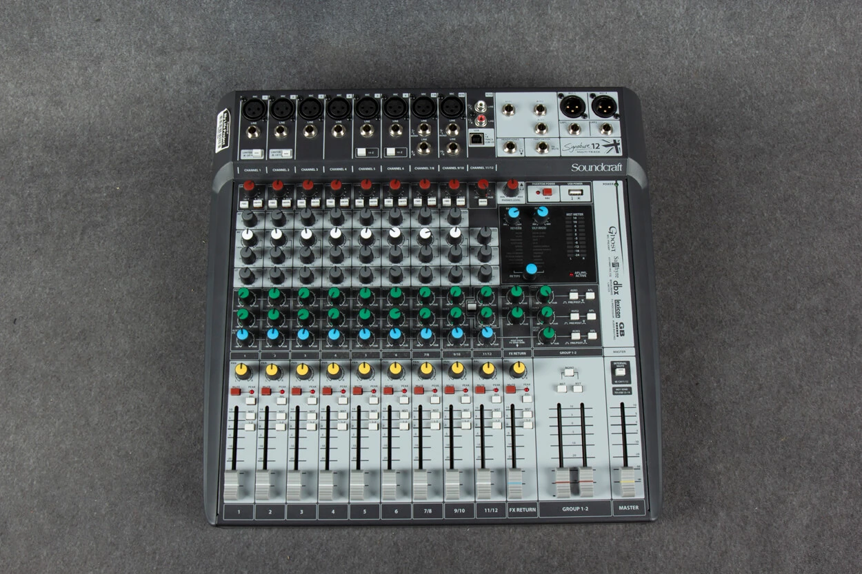 Soundcraft Signature 12 MTK 2nd Hand | Rich Tone Music