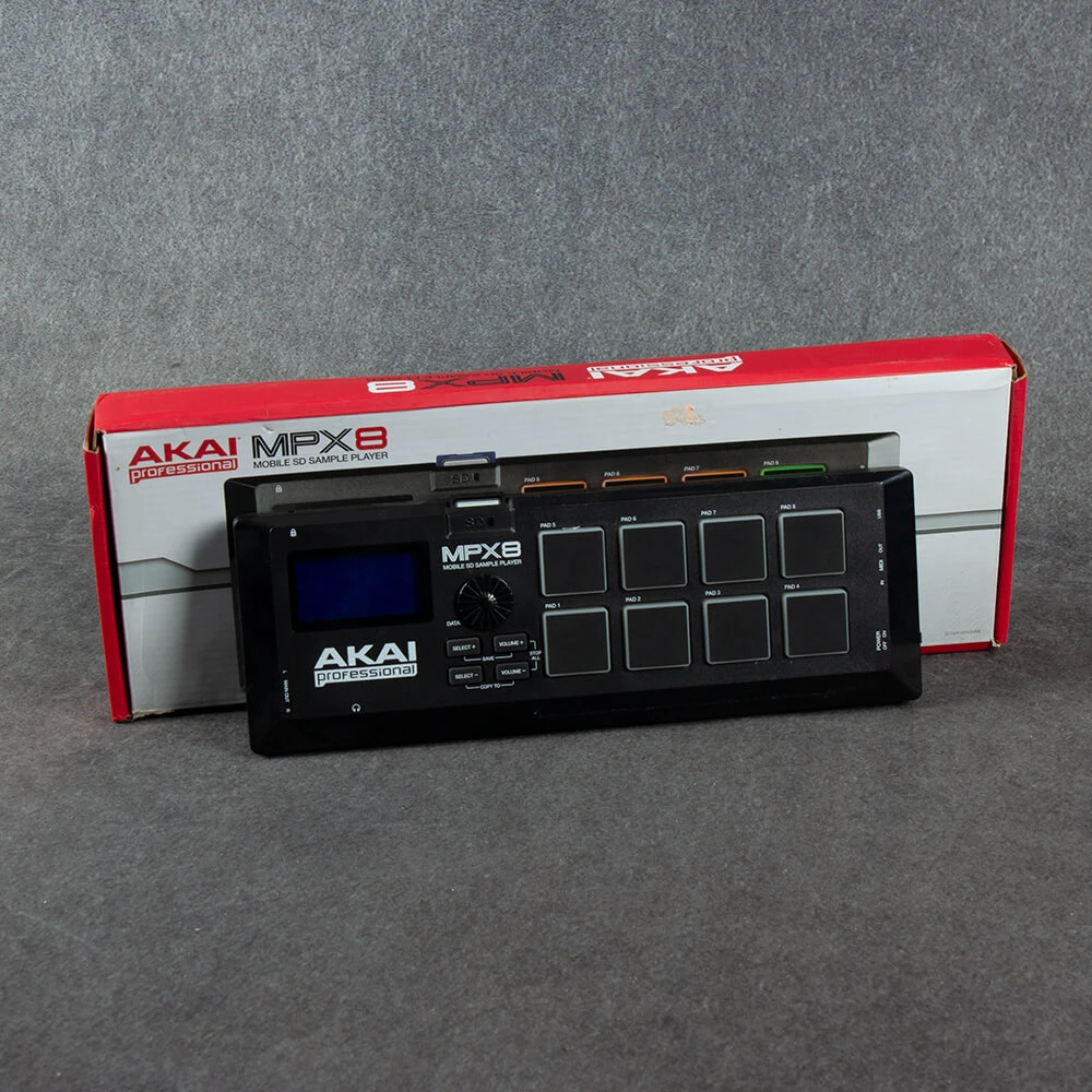 Akai MPX8 Mobile Sampler 2nd Hand | Rich Tone Music
