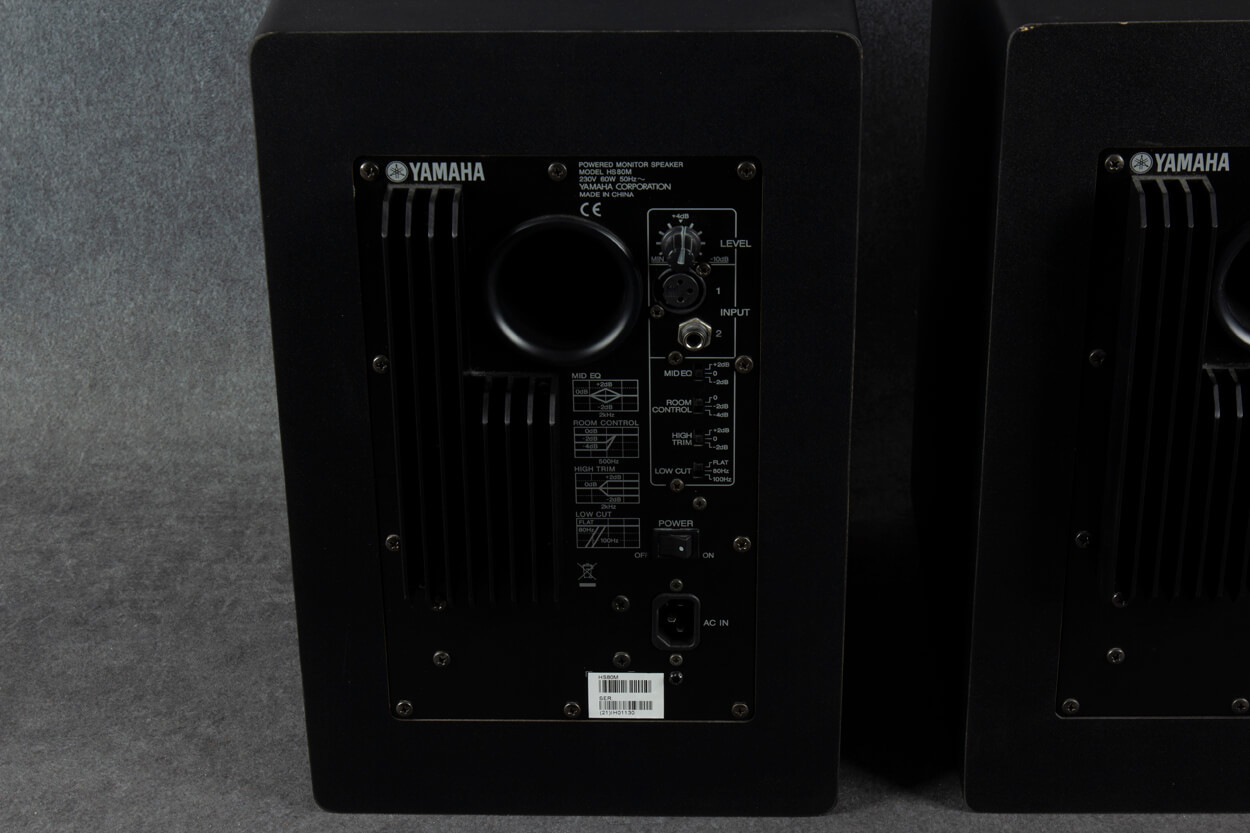 Yamaha HS8m Active Studio Monitor Pair 2nd Hand | Rich Tone Music