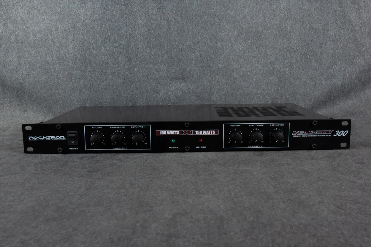 Rocktron Velocity 300 Power Amp 2nd Hand | Rich Tone Music