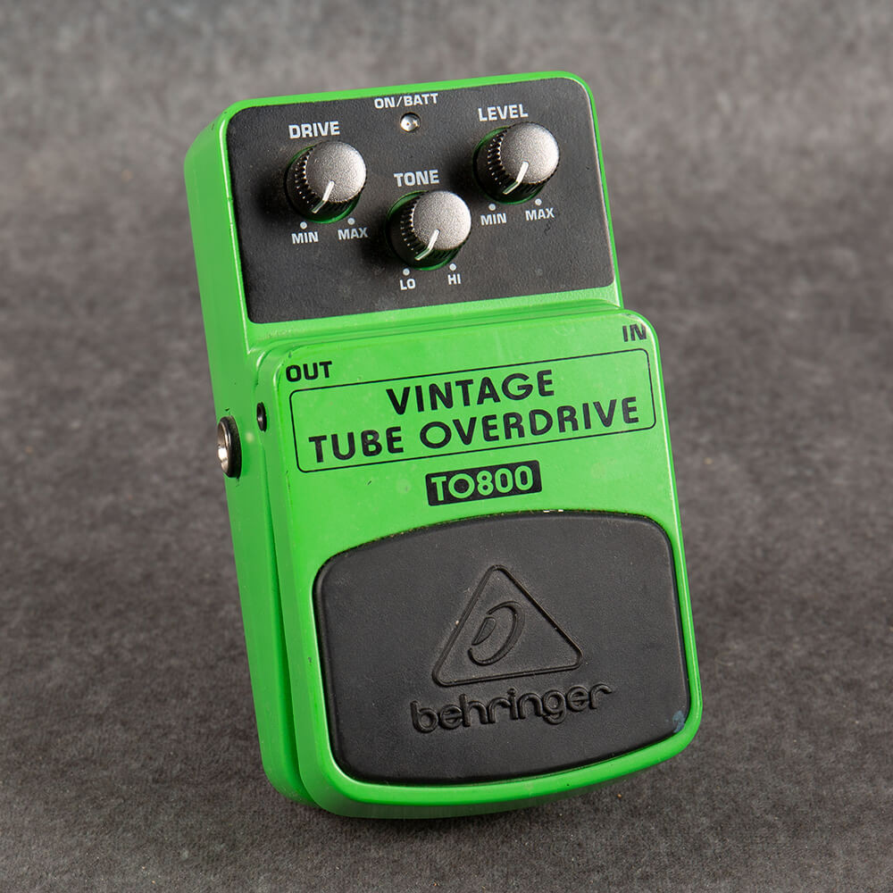 Behringer TO800 Vintage Tube Overdrive 2nd Hand | Rich Tone Music