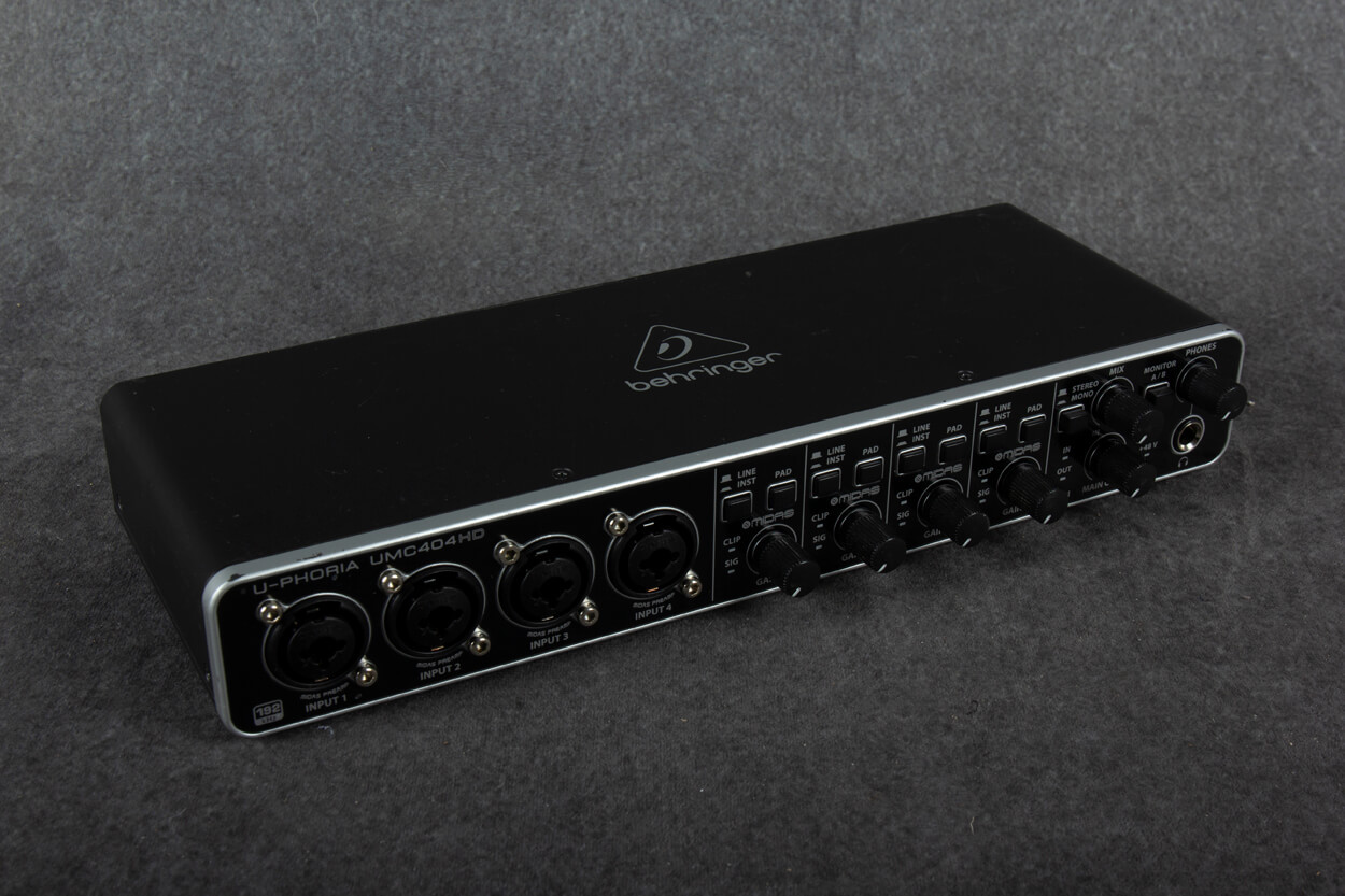 Behringer UMC404HD Audio Interface 2nd Hand | Rich Tone Music