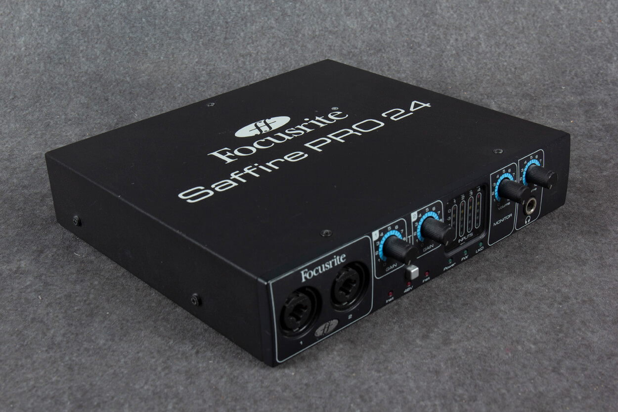 Focusrite Saffire Pro 24 Firewire Interface 2nd Hand | Rich Tone Music