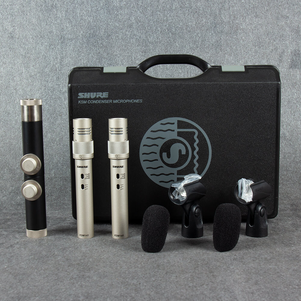 Shure KSM141/SL Stereo Matched Pair 2nd Hand | Rich Tone Music