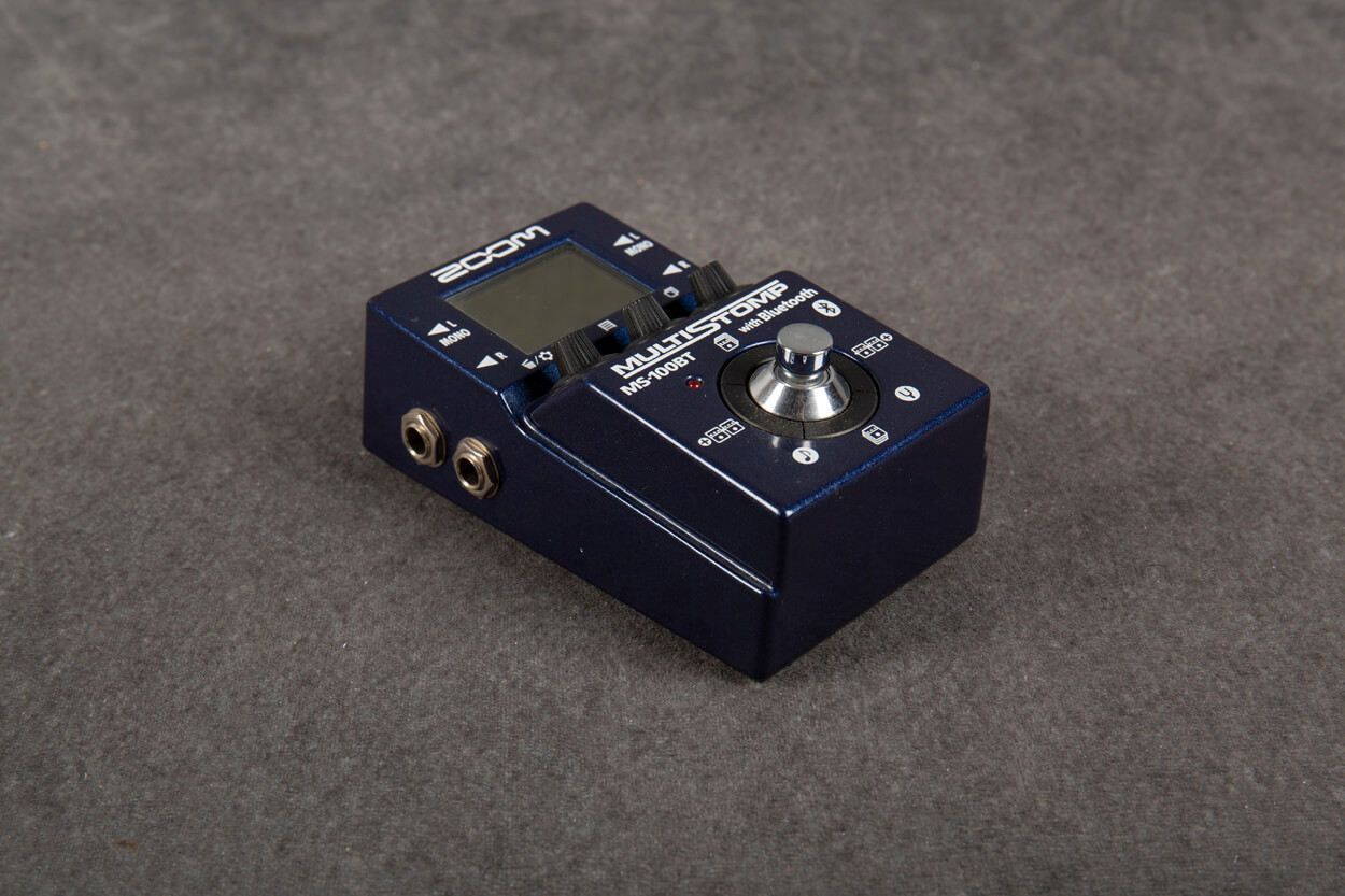 Zoom MS-100BT MultiStomp Guitar Pedal with Bluetooth 2nd Hand | Rich ...