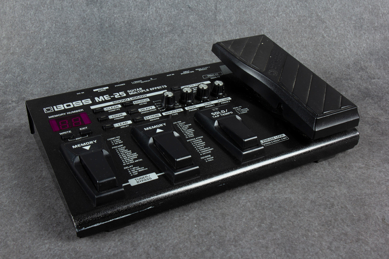 Boss ME-25 Guitar Multi Effects Pedal 2nd Hand | Rich Tone Music