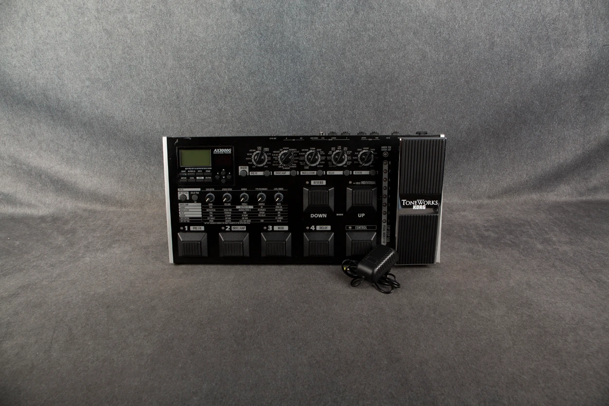 Korg ToneWorks AX3000G Multi Effects Unit with PSU 2nd Hand | Rich Tone ...