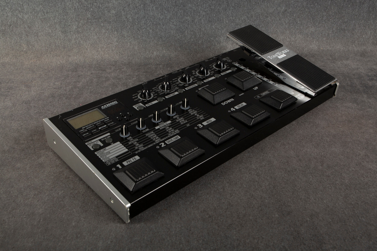Korg ToneWorks AX3000G Multi Effects Unit with PSU 2nd Hand | Rich Tone ...
