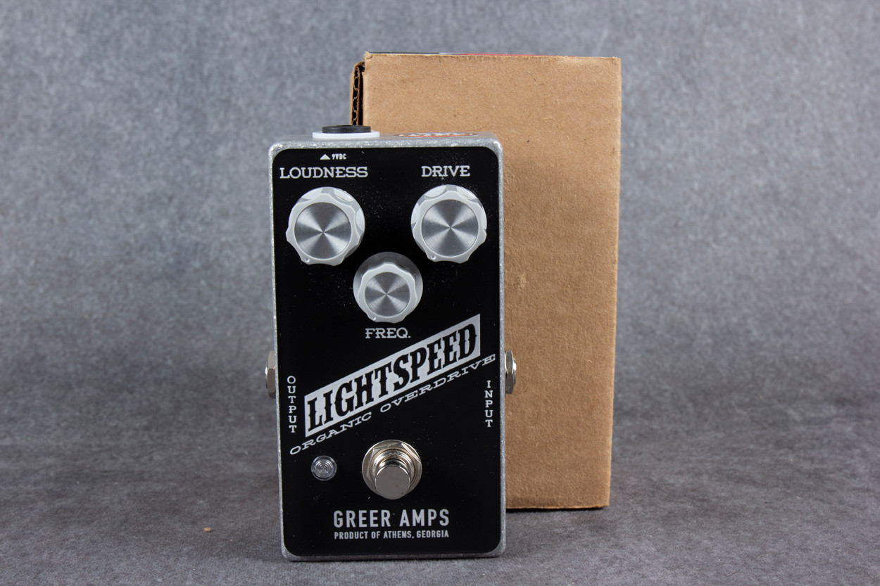 Greer Lightspeed Overdrive Pedal 2nd Hand | Rich Tone Music