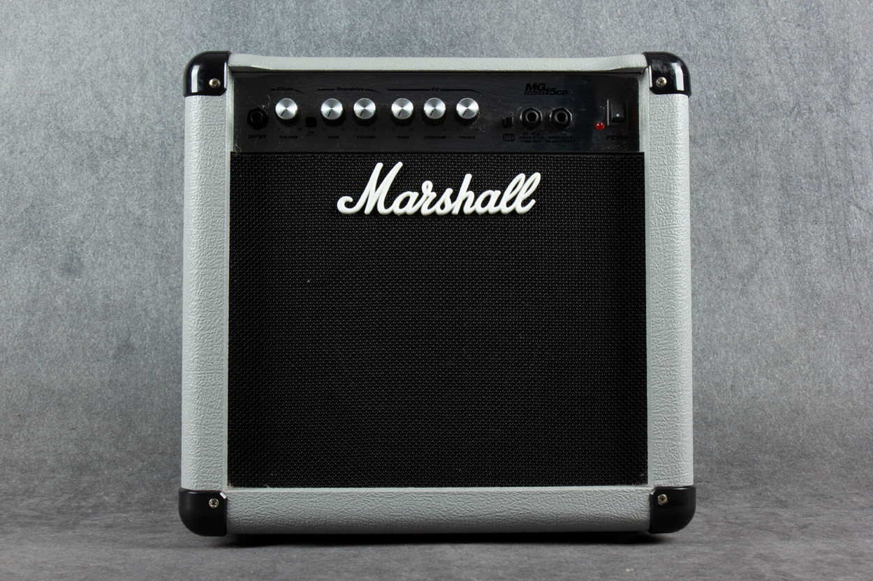 Marshall MG15CD Limited Edition Silver Combo 2nd Hand | Rich Tone Music