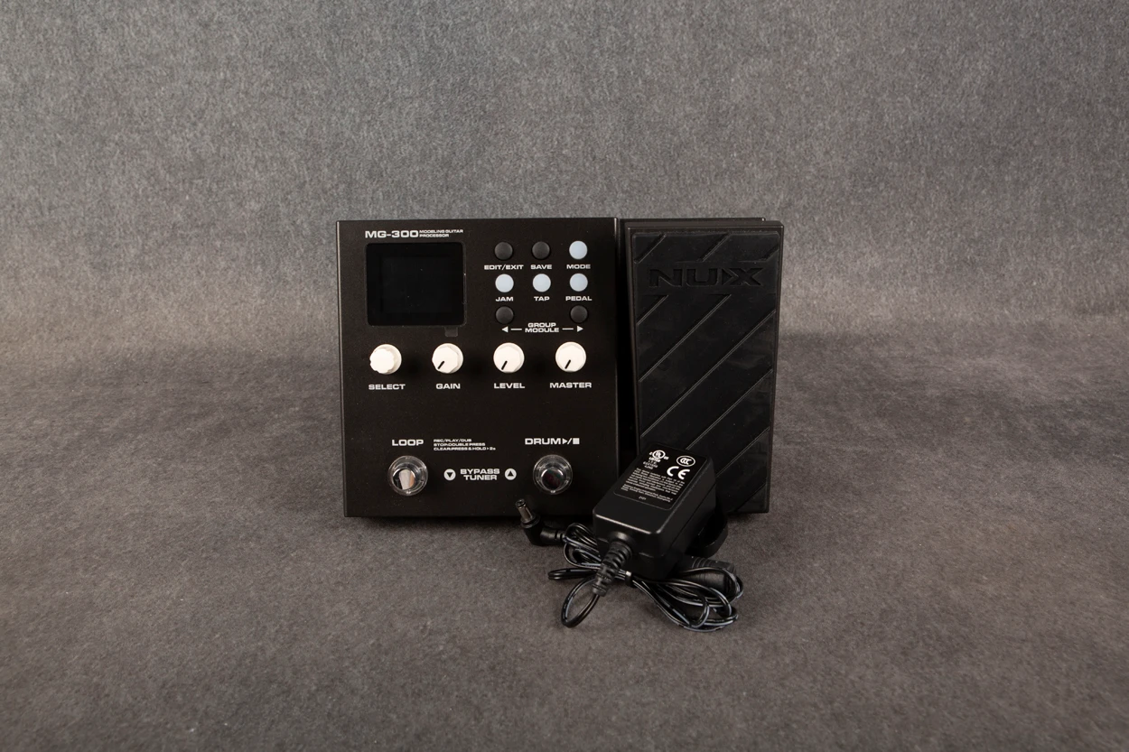 NUX MG-300 Multi FX Pedal with PSU 2nd Hand | Rich Tone Music