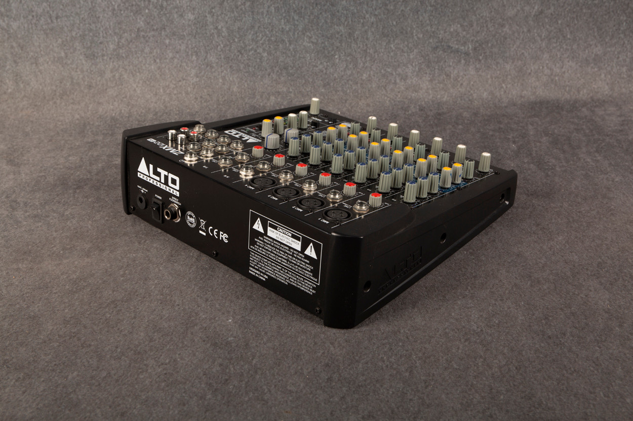 Alto ZMX122FX 8 Channel Mixer with PSU 2nd Hand | Rich Tone Music
