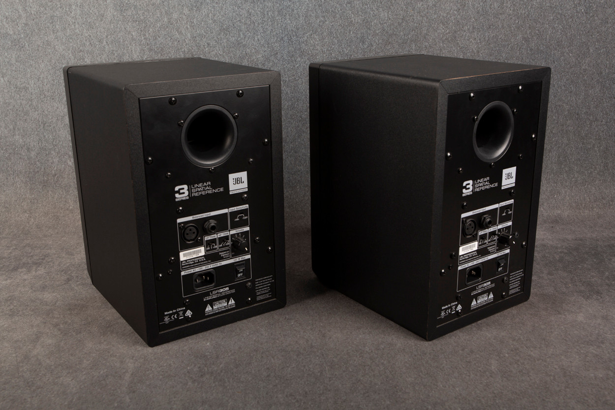 JBL LSR305 Powered Studio Monitor Pair 2nd Hand | Rich Tone Music