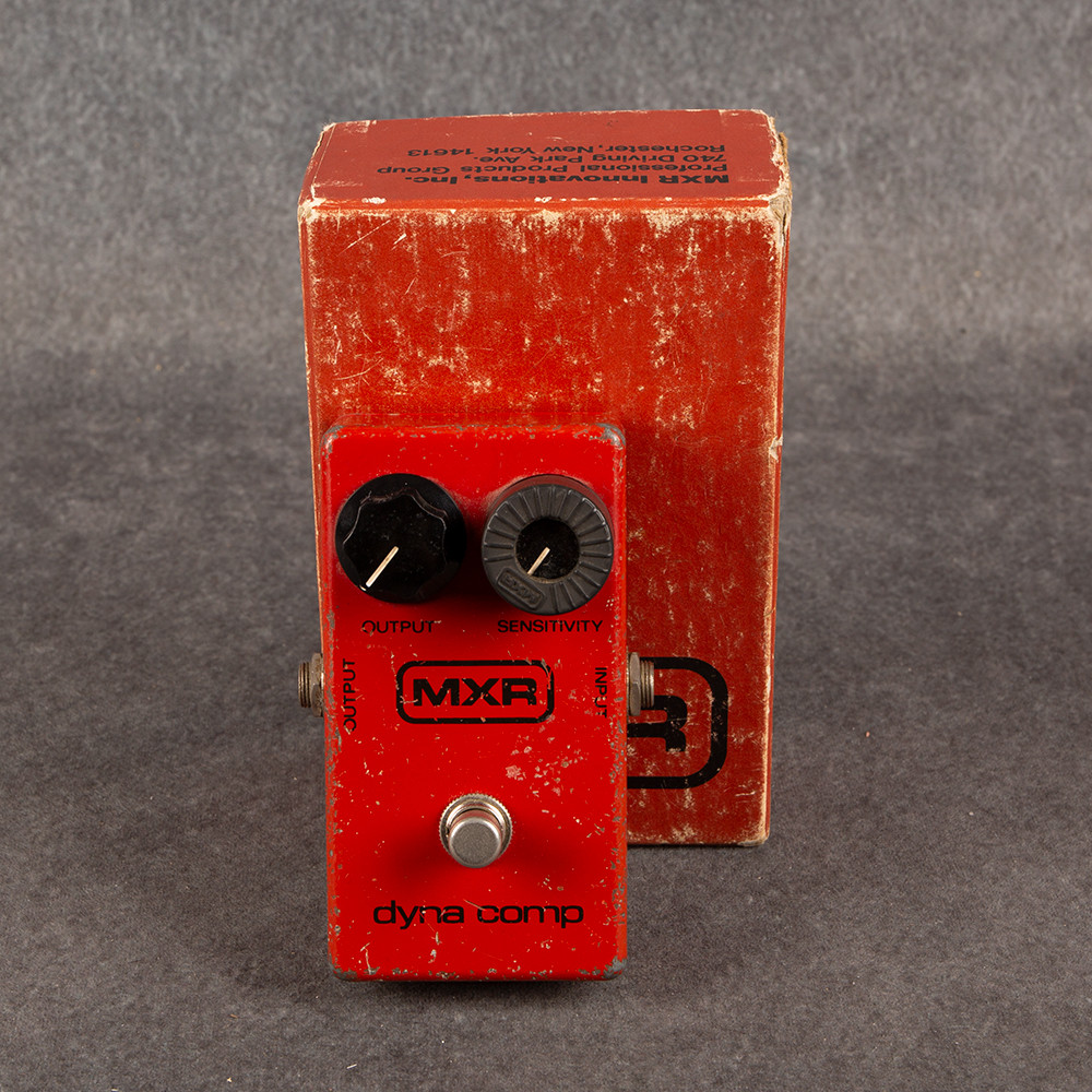 MXR Dyna Comp 70s Papers 2nd Hand | Rich Tone Music