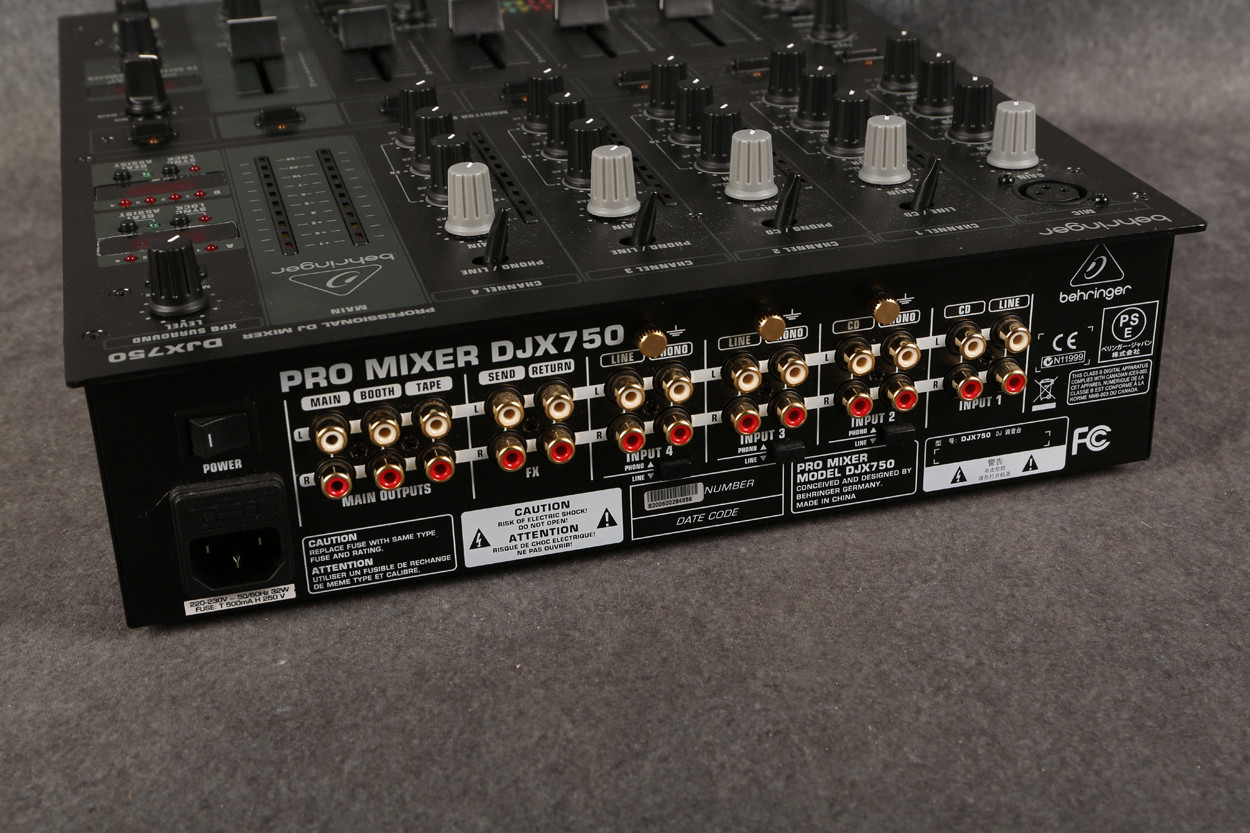 Behringer DJX750 DJ Mixer 2nd Hand | Rich Tone Music