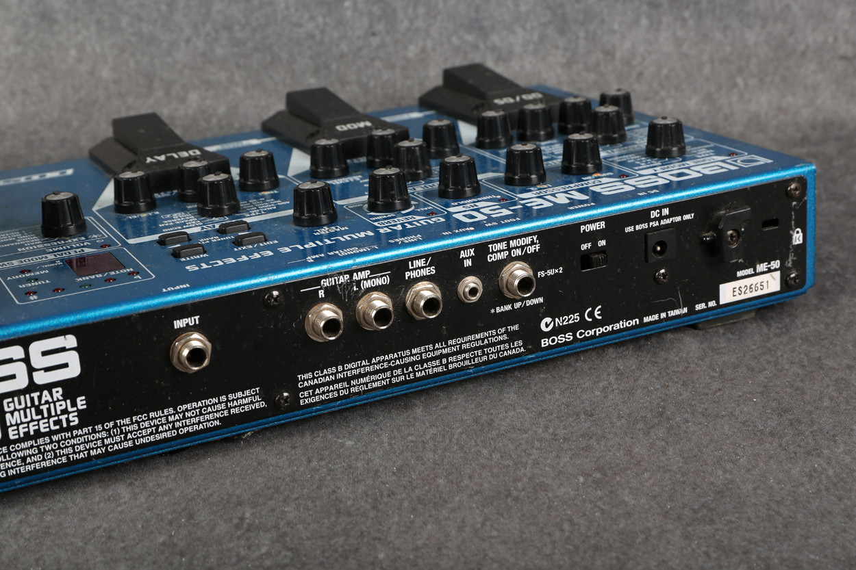 Boss ME-50 Guitar Multi FX 2nd Hand | Rich Tone Music