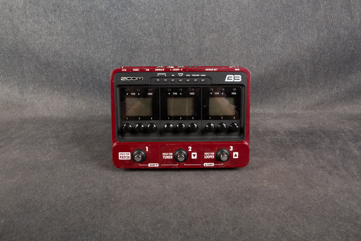 Zoom B3 Bass Multi FX 2nd Hand | Rich Tone Music
