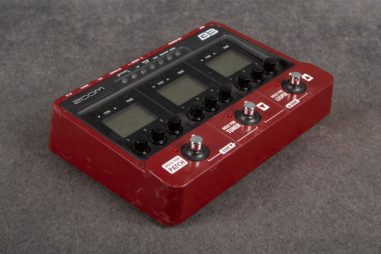 Zoom B3 Bass Multi FX 2nd Hand | Rich Tone Music