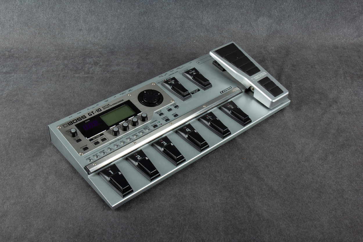 Boss GT10 Guitar Effects Processor 2nd Hand | Rich Tone Music