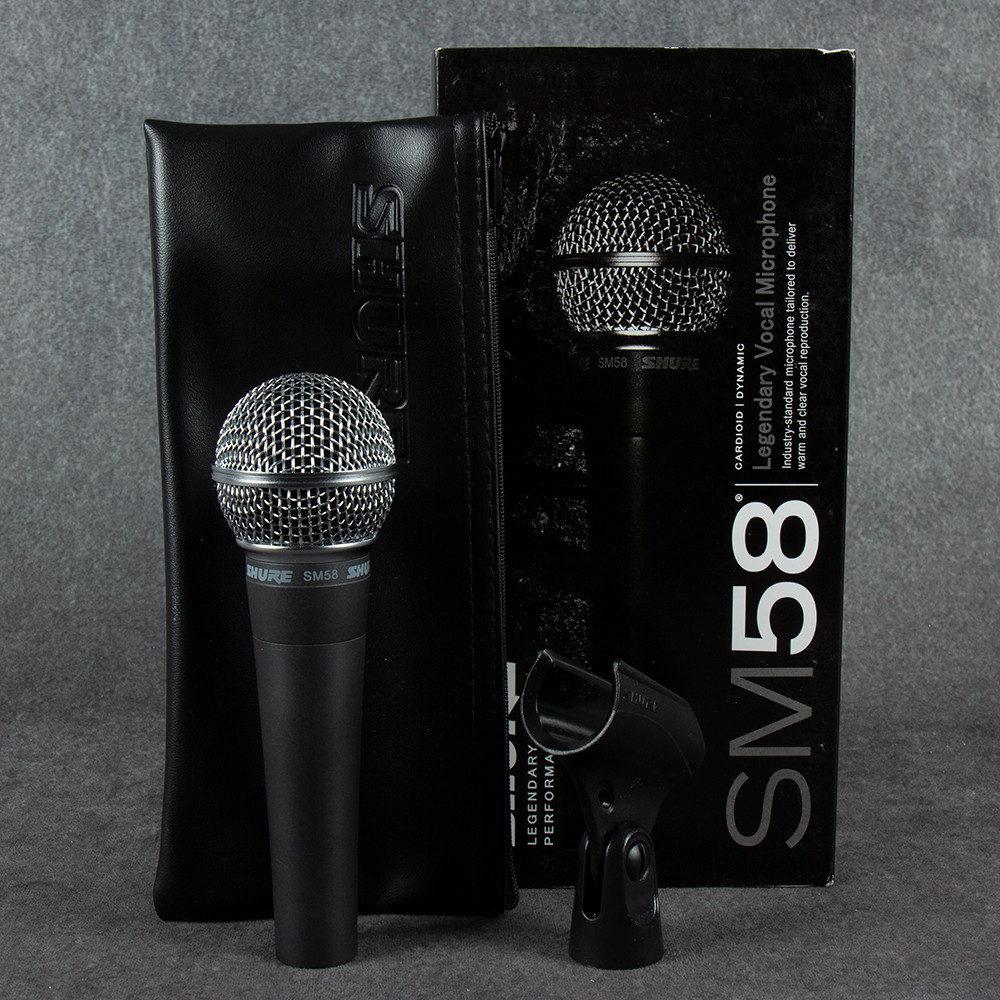 Shure SM58 Microphone Case 2nd Hand | Rich Tone Music