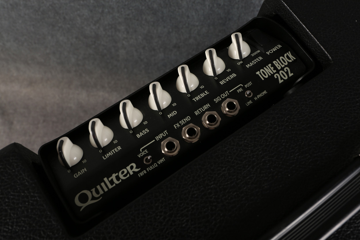 Quilter Tone Block 202 Amp Head Block Dock 12 HD Cabinet 2nd Hand ...