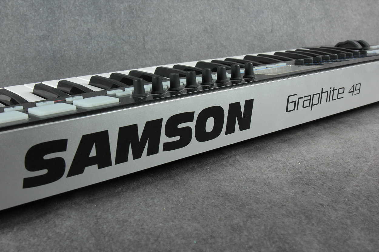 Samson Graphite 49 MIDI Controller MIDI Cable 2nd Hand | Rich Tone Music