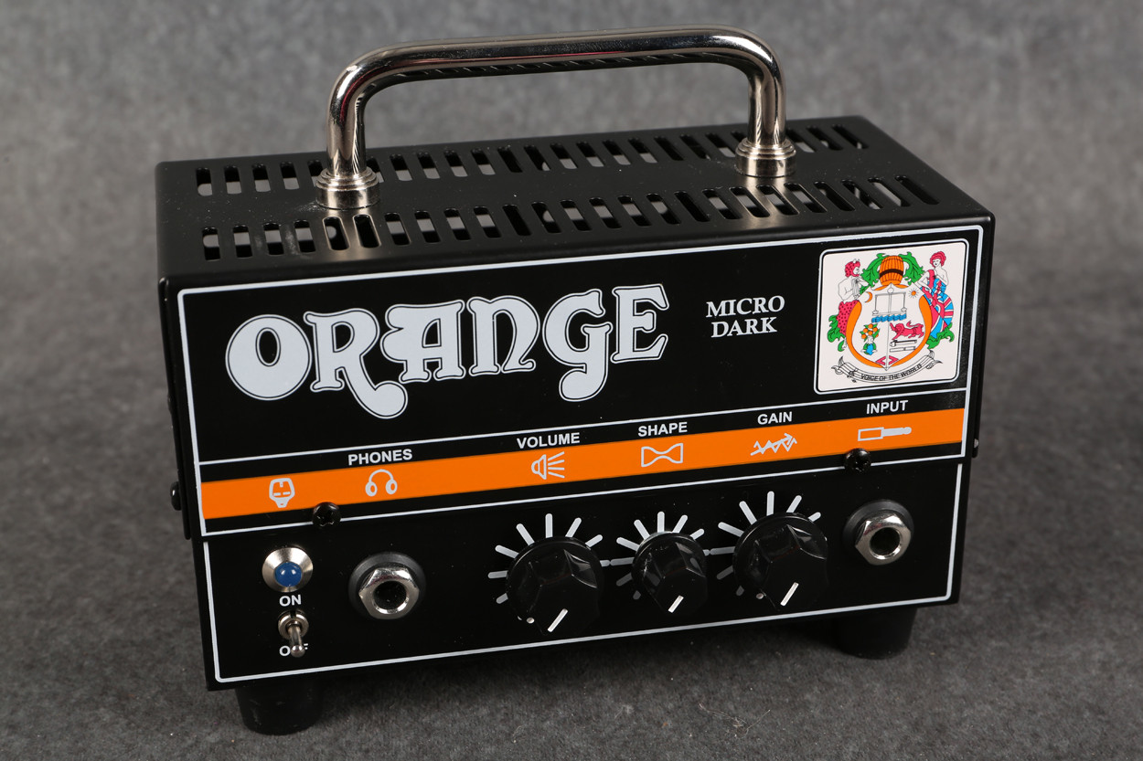 Orange Micro Dark Amp Head with PSU 2nd Hand | Rich Tone Music