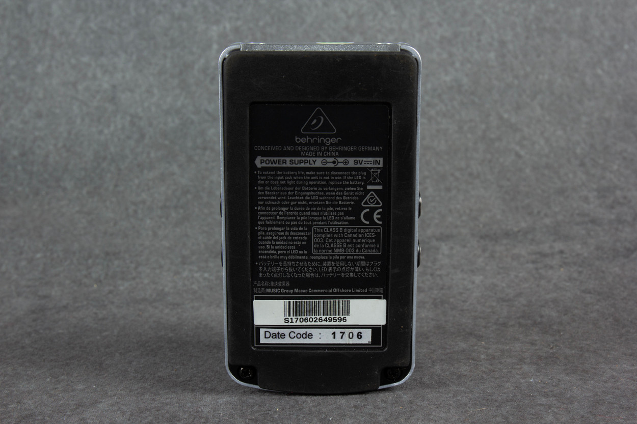 Behringer FX600 Digital Multi FX Pedal 2nd Hand | Rich Tone Music