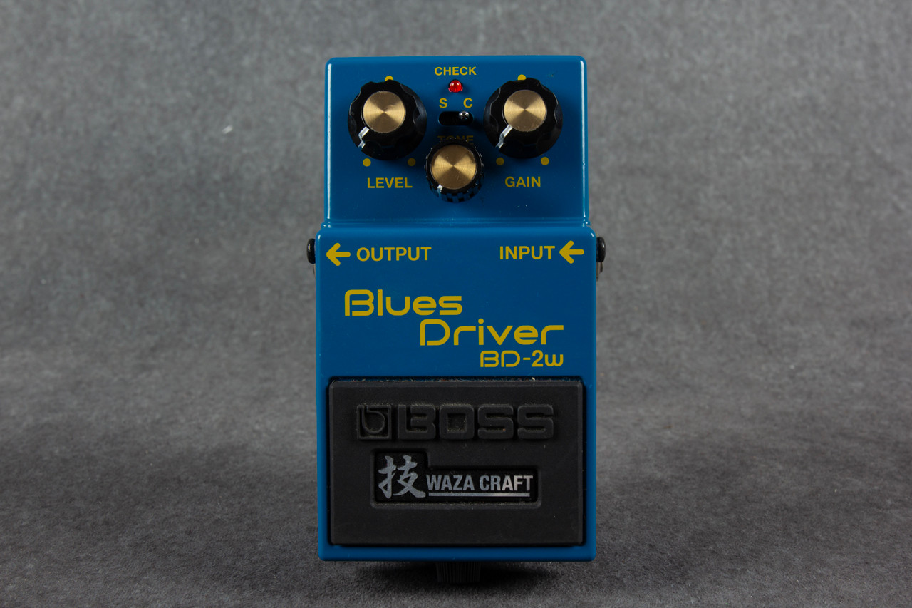 Boss BD-2W Waza Craft Blues Driver Pedal 2nd Hand | Rich Tone Music