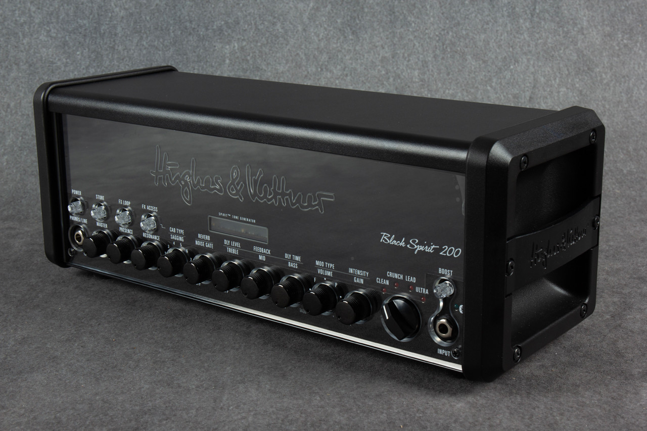 Hughes & Kettner Black Spirit 200 Head 2nd Hand | Rich Tone Music