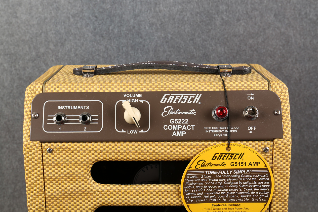 Gretsch G5222 Electromatic Compact Guitar Combo Amplifier 2nd Hand ...